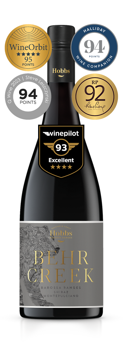 Behr Creek Shiraz Montepulciano 2023 – Hobbs of Barossa